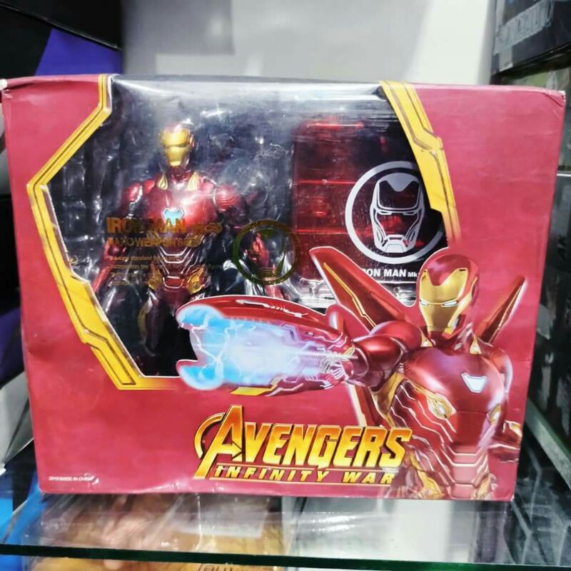 Jual mainan action figureironman mark 50 nano weapon setshfiguarts ...