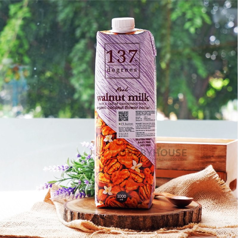 Jual 137 Degrees Walnut Milk 1 L | Shopee Indonesia