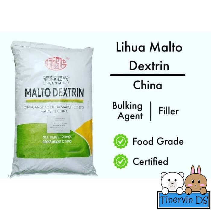 Jual Lihua Starch - Maltodextrin DE 10-12 - Kemasan 1 kg | Shopee Indonesia