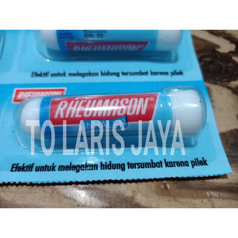 Jual RHEUMASON INHALER (UNTUK MELEGAKAN HIDUNG TERSUMBAT KARENA PILEK ...