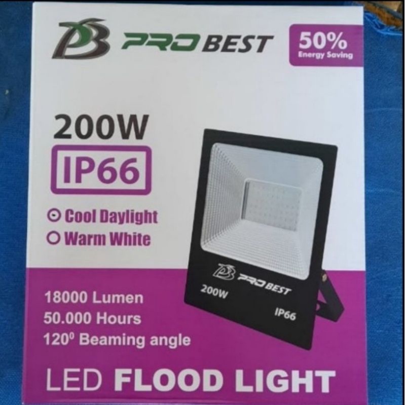Jual Lampu Sorot 200 Watt Probest IP66 | Shopee Indonesia