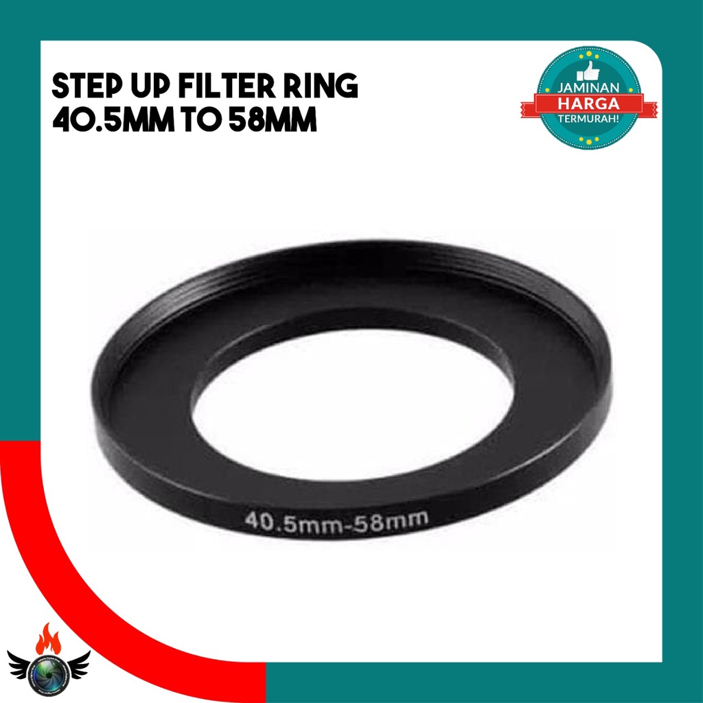 Jual Step Up Filter Ring 40.5mm to 58mm | Shopee Indonesia