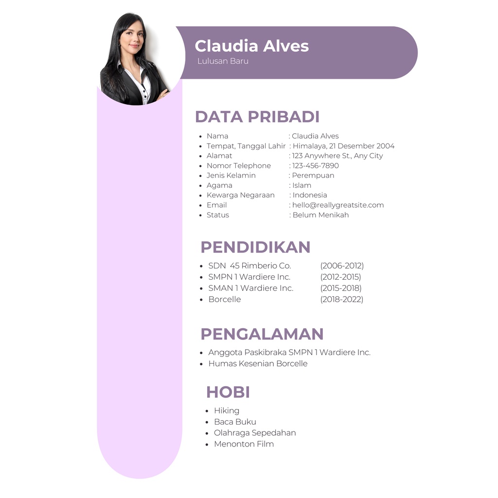 Jual Jasa Pembuatan Curriculum Vitae Surat Lamaran Kerja | Pdf Png Jpeg | Shopee Indonesia