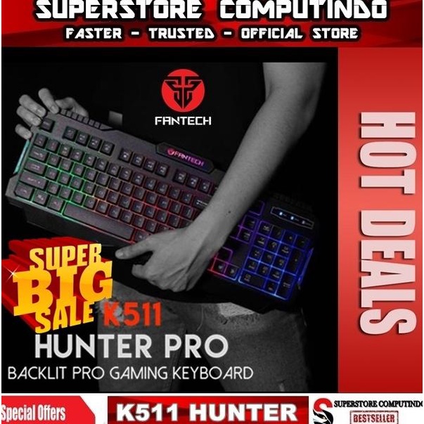 Jual Fantech K511 Hunter Pro Gaming Keyboard | Shopee Indonesia