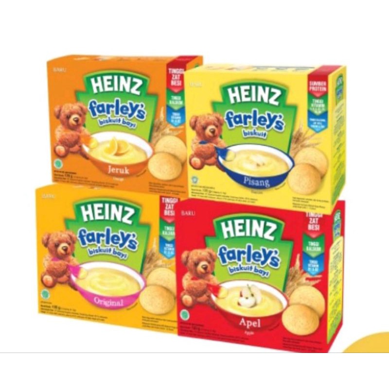 Jual Biskuit/ Biskuit Anak/ Cemilan Anak/ Mpasi /HEINZ Farley's Rasa ...