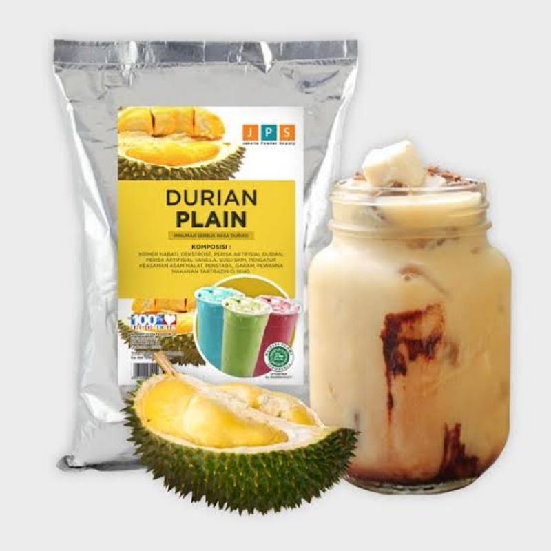Jual BUBUK MINUMAN DURIAN POWDER DUREN BUBBLE DRINK MINUMAN DINGIN RASA ...