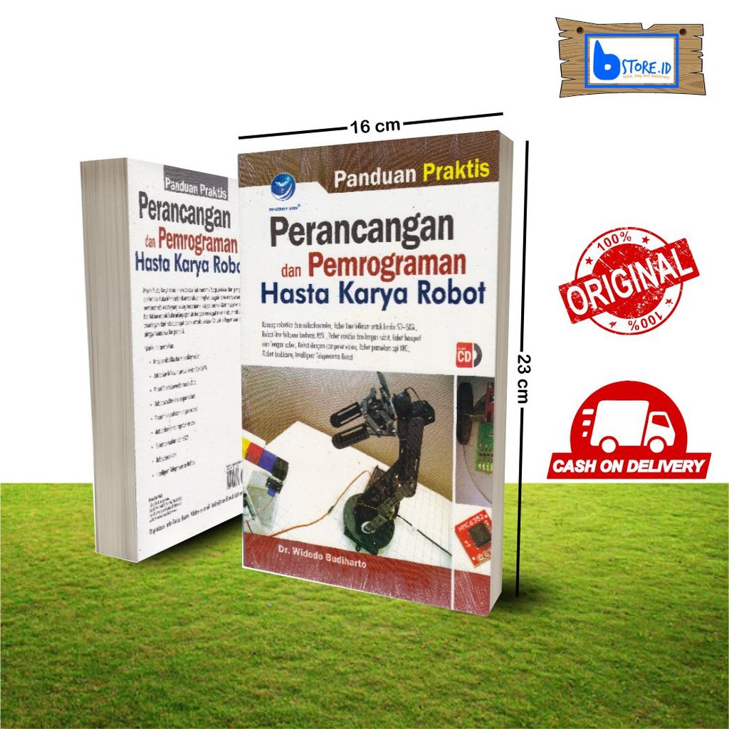 Jual PANDUAN PRAKTIS PERANCANGAN DAN PEMROGRAMAN HASTA KARYA ROBOT+CD ...