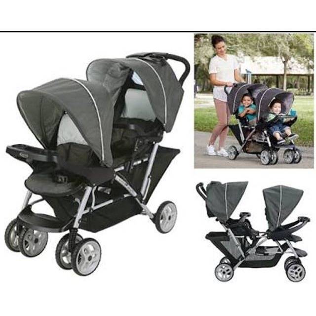 Jual STROLLER GRACO TANDEM READY 2GROW CLICK 12 RIDING OPTIONS | Shopee ...