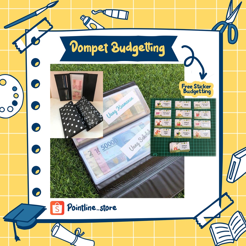 Jual Dompet Disiplin (Free Sticker Budgetting) - Dompet Keuangan ...