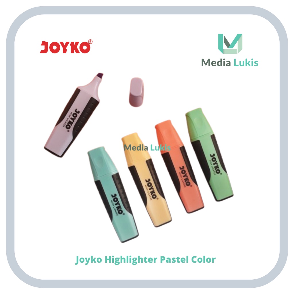 Jual Joyko Highlighter Pastel Color - Joyko Pastel - Penanda Warna ...