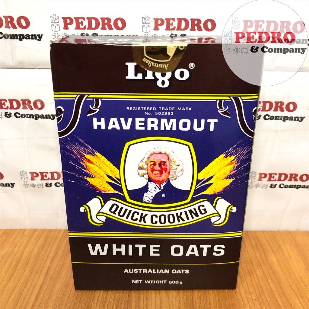 Jual Ligo - Havermout white oats/ gandum putih (500 gr) | Shopee Indonesia