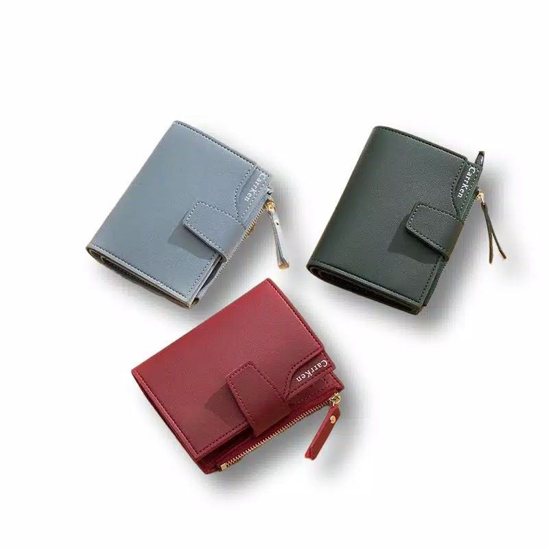Jual Dompet wanita pendek W003 dompet kertas import bagus | Shopee ...