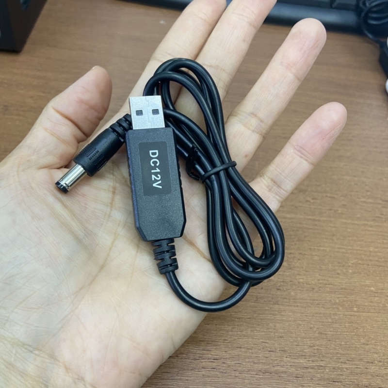 Jual kabel step up 5v to 12v dc kabel power modem router orbit star ke ...