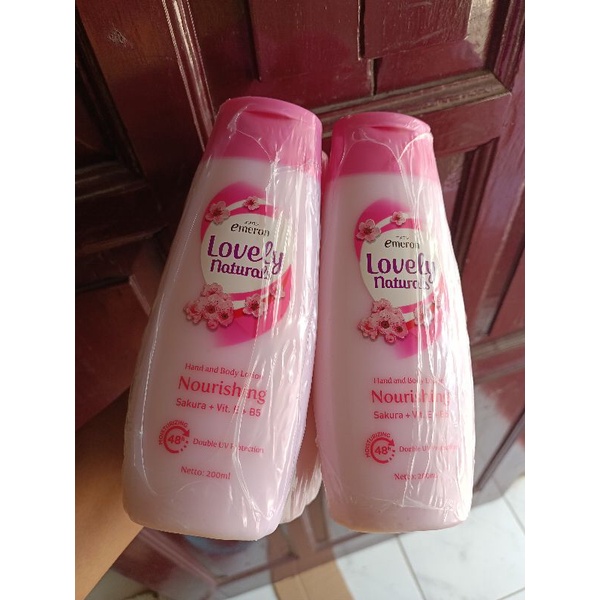 Jual Emeron Lovely Body Lotion Natural Pink 200ml | Shopee Indonesia
