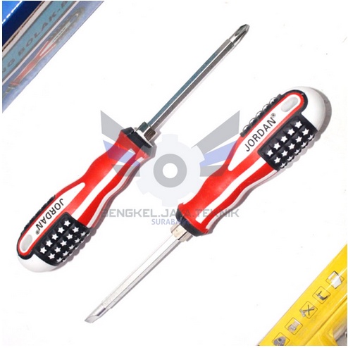 Jual Obeng Bolak Balik USA 4" / Obeng Bendera Amerika / Obeng 2Way ...