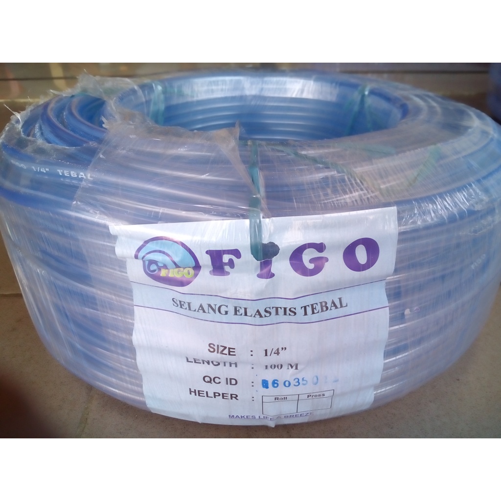 Jual Selang Tukang/Selang Waterpas TEBAL 1/4 100M Figo/Selang Waterpass ...