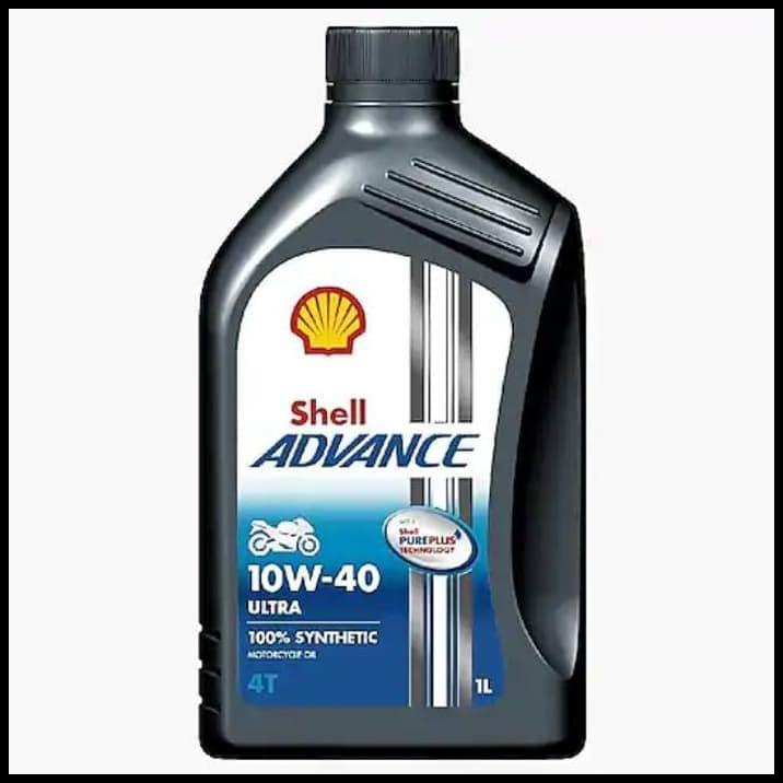 Jual Shell Advance Ultra 10W-40 Manual Oli Pelumas Mesin Motor 1 Liter ...
