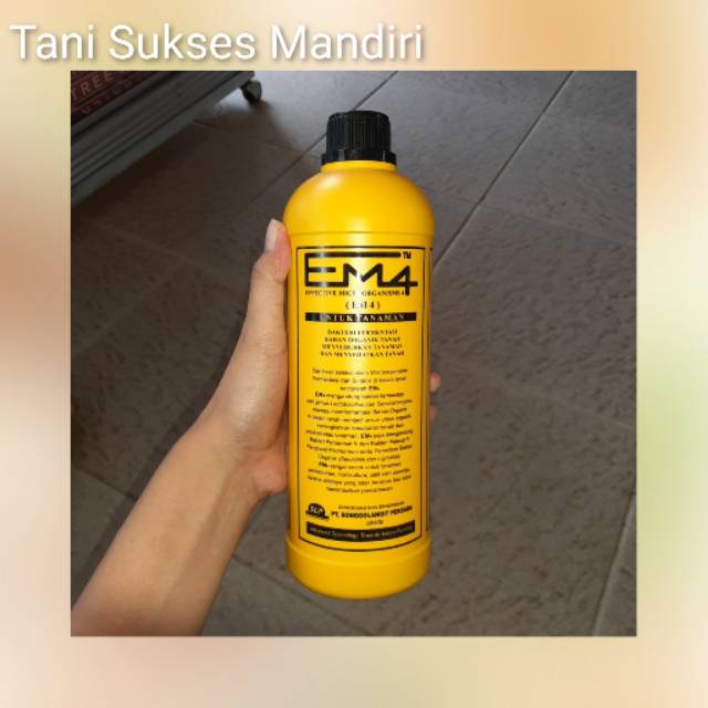 Jual EM4 (Effective Microorganisms 4) untuk Tanaman 1 Liter | Shopee ...
