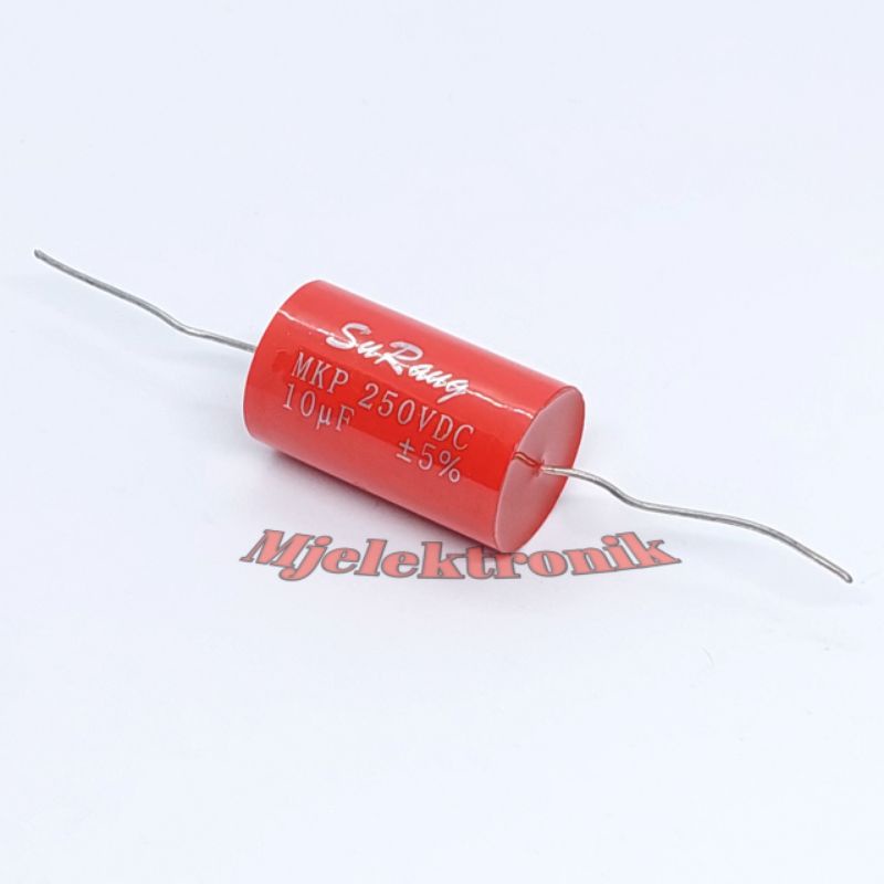 Jual Surang 106 Kapasitor 10uF 250V Tweteer surang Capasitor radial Ori ...