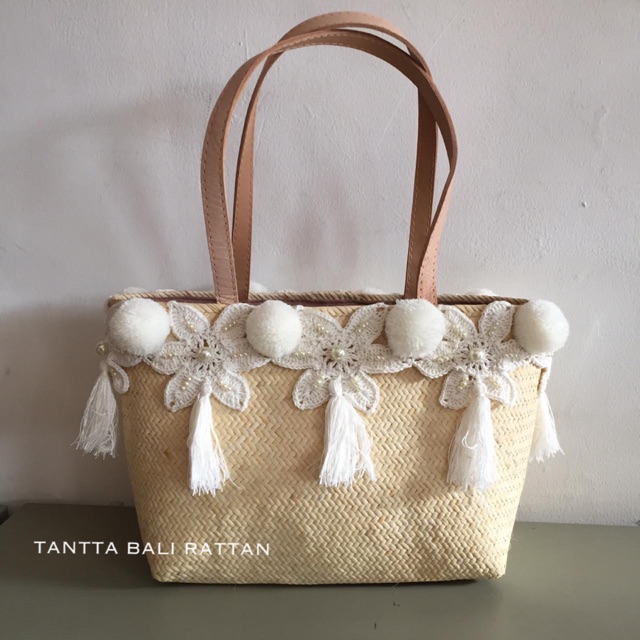 Jual // BLOOM // tas wanita, tas anyam bali, tas bali, tas etnik bali ...