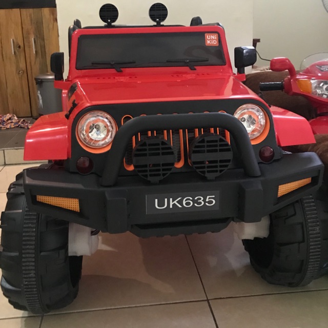 Jual Mobil Aki Anak Jeep Rubicon | Shopee Indonesia