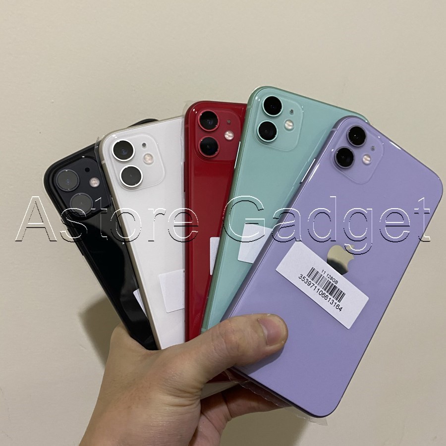 Jual iPhone 11 64GB/128GB/256GB Mulus Like New Original Fullset ...