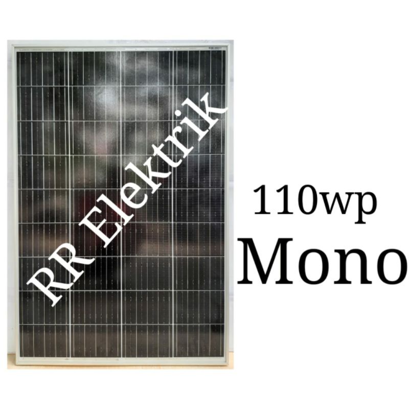 Jual Solar Panel Solar Cell Panel Surya Sseries 100wp Monocrystalline ...