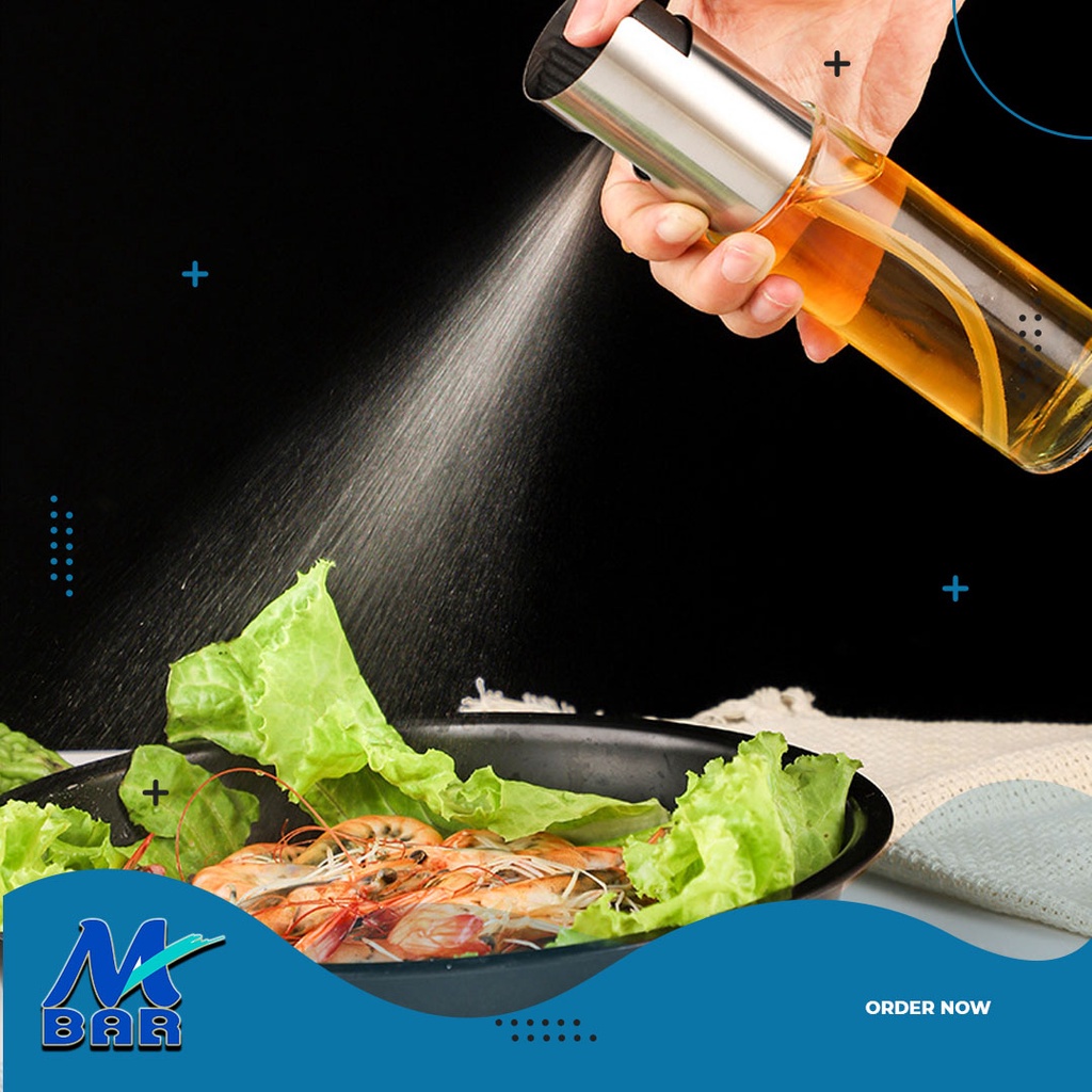 Jual Botol Minyak Spray Olive Oil Botol Minyak Semprot BBQ Kaca ...