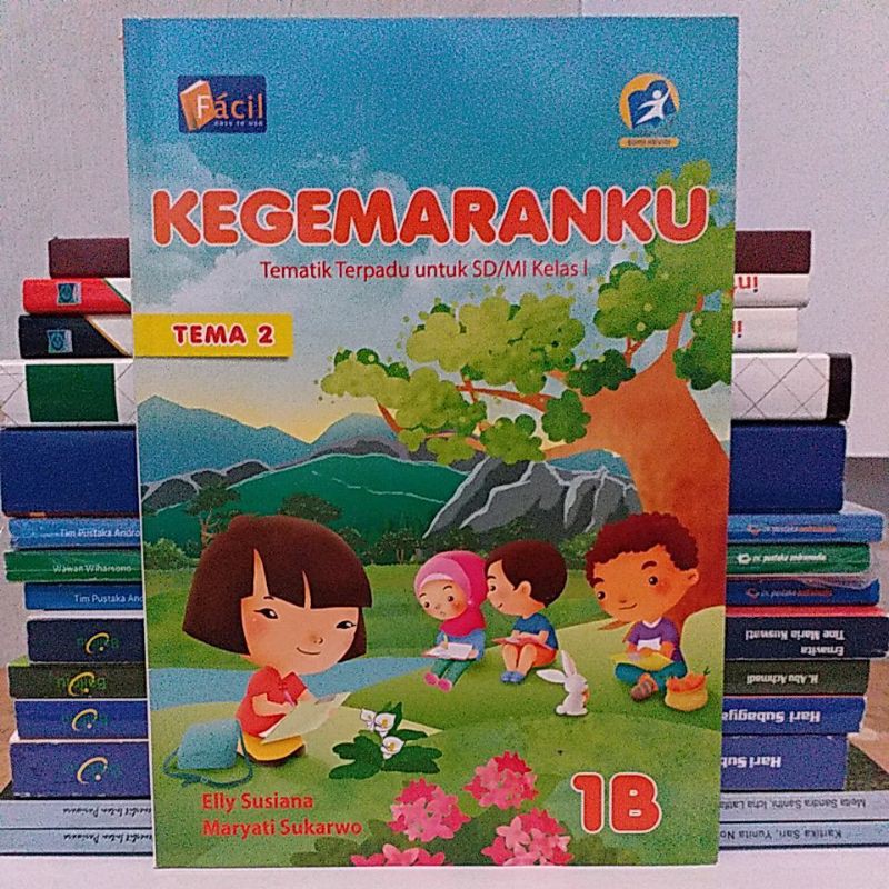 Jual Buku Tematik Terpadu Jilid 1B untuk SD/MI Kelas 1 Facil | Shopee Indonesia