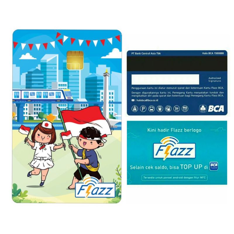Jual FLAZZ BCA gen 2 /Gen2 with New Logo varian FLAZZ ORI /Like eTOLL ...