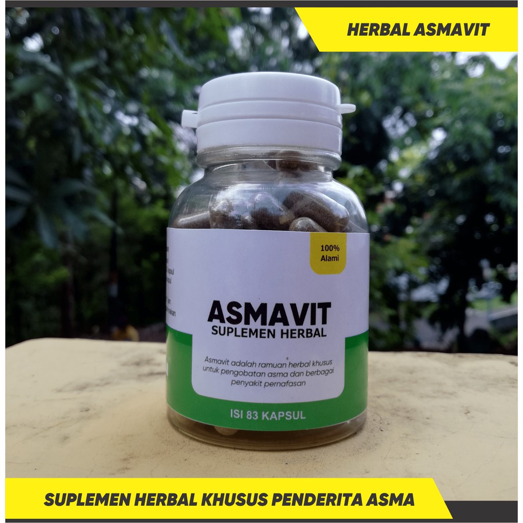 Jual ASMAVIT - HERBAL ASMA & SESAK NAFAS PALING AMPUH | Shopee Indonesia