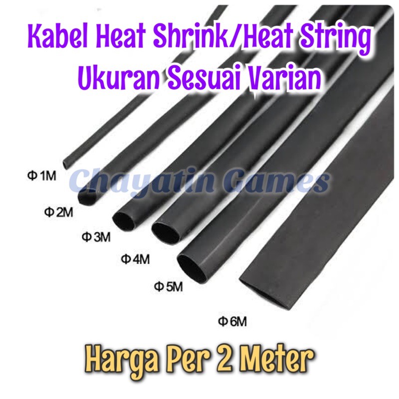 Jual Kabel Heat Shrink - Heat String - Kabel Pelindung - Kabel Bakar ...
