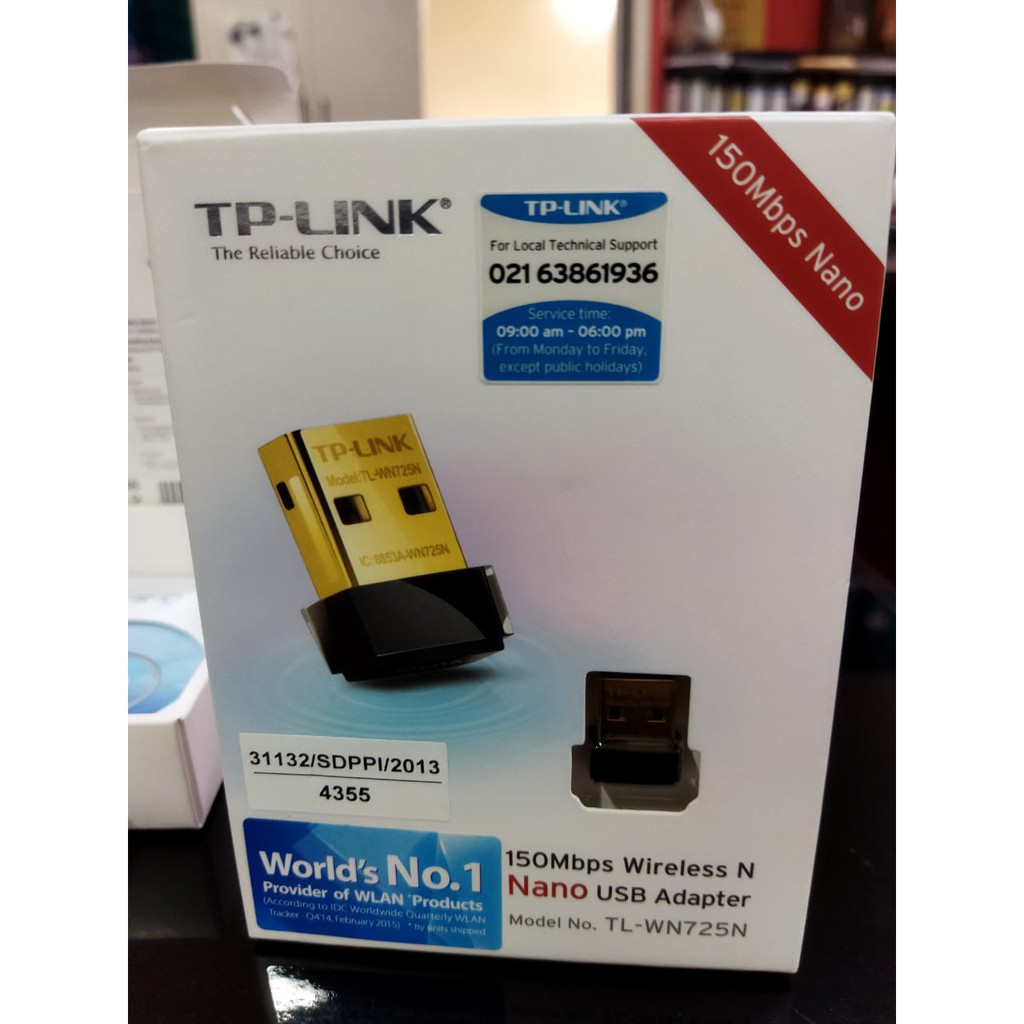 Jual TP-LINK TL WN 725 N : 150Mbps Wireless N Nano USB Adapter WN725 ...