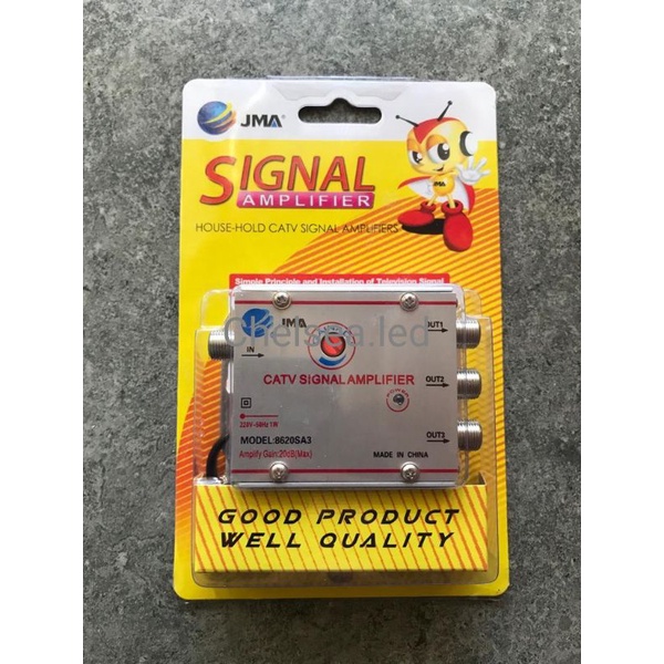 Jual Splitter Booster 3 Way / Antena Tv Paralel 3 Cabang | Shopee Indonesia