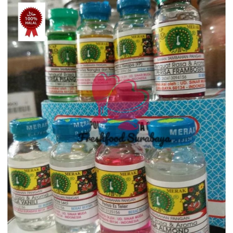 Jual ️Freshfood ️Perisa cap merak aneka varian | Shopee Indonesia