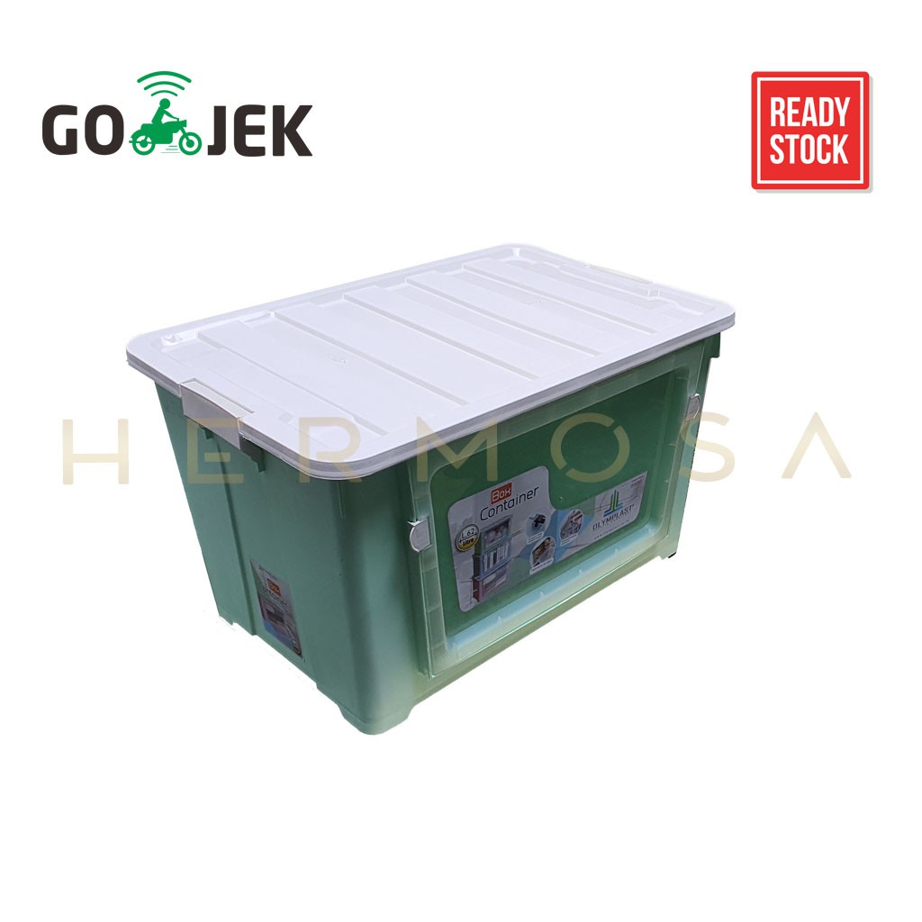 Jual Olymplast Box Container OBC 62 Liter Kotak Plastik Penyimpanan ...