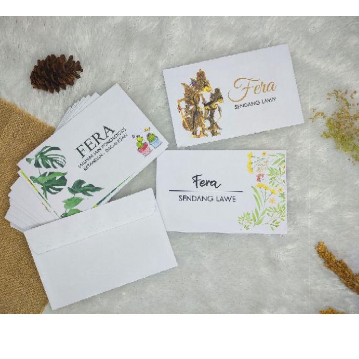 Jual Harga TERMURAAH.. Amplop Kondangan Custom Amplop Custom Nama ...