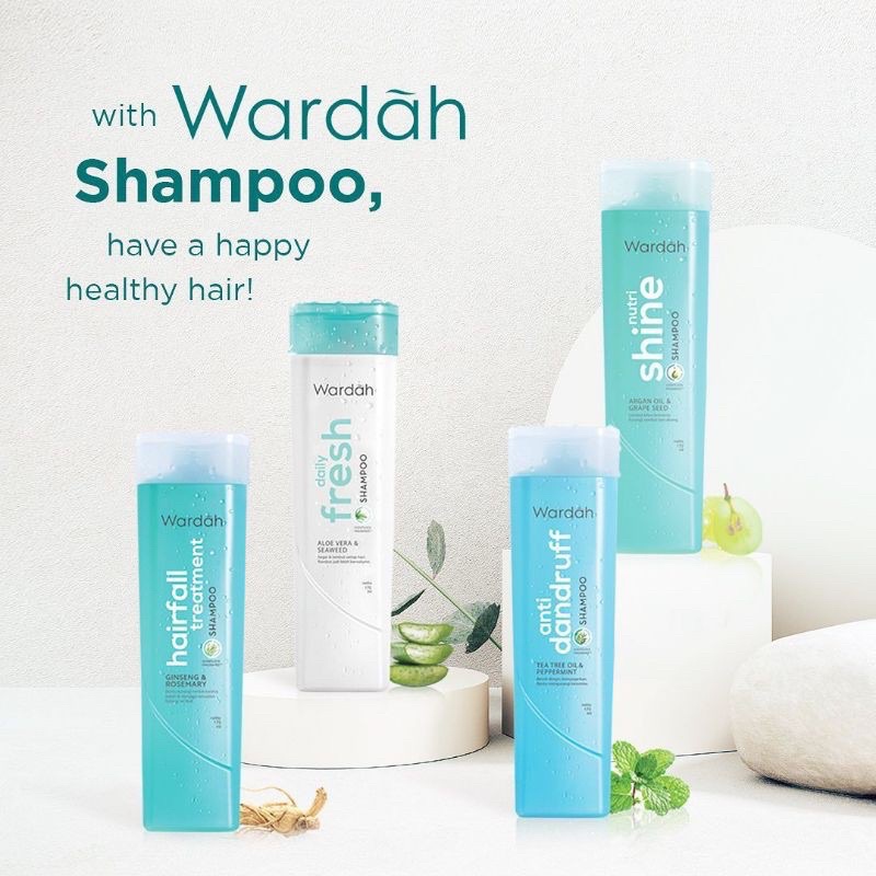 Jual Wardah Shampoo The Series | Shopee Indonesia