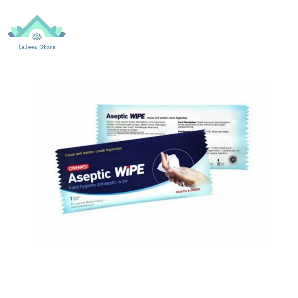 Jual Onemed Aseptic Wipe Tissue Basah Sachet | Shopee Indonesia