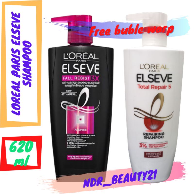 Jual L'Oreal Paris Elseve Shampoo - 620ml | Shopee Indonesia