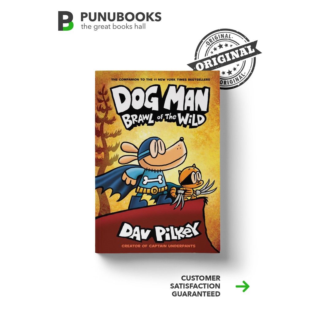 Jual Dog Man: Brawl of the Wild (Dog Man #6) by Dav Pilkey | Shopee ...
