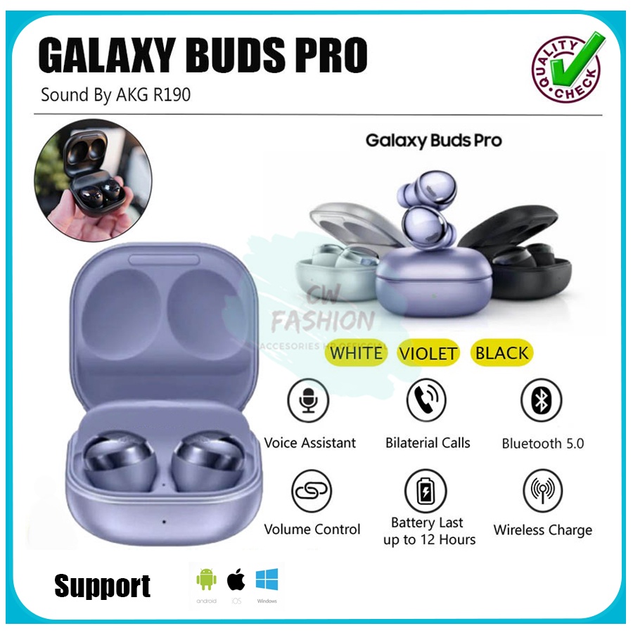 Jual Origin HEADSET BLUETOOTH GALAXY BUDS PRO R190 ORI SUPER CLONE 1 : ...