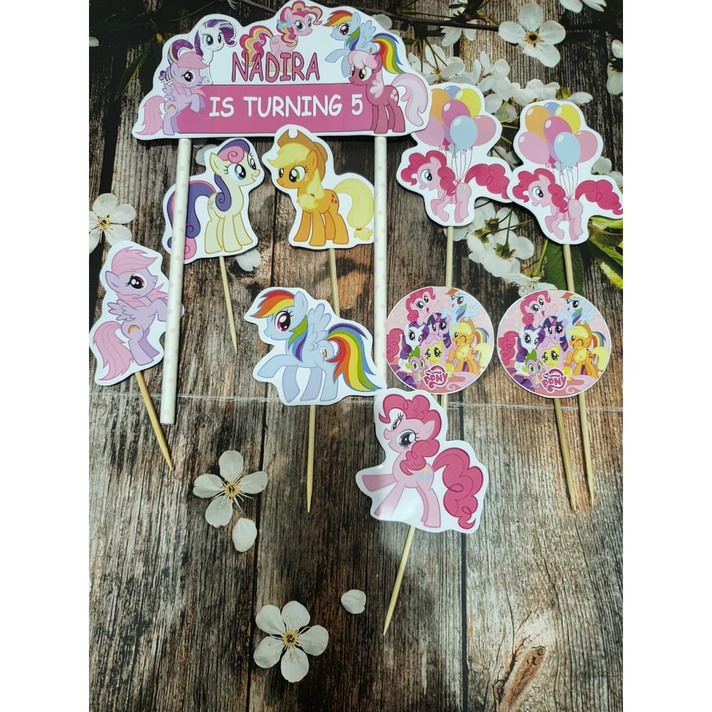 Jual toper cake/ hiasan kue/ baking toys/ topper kuda poni | Shopee ...