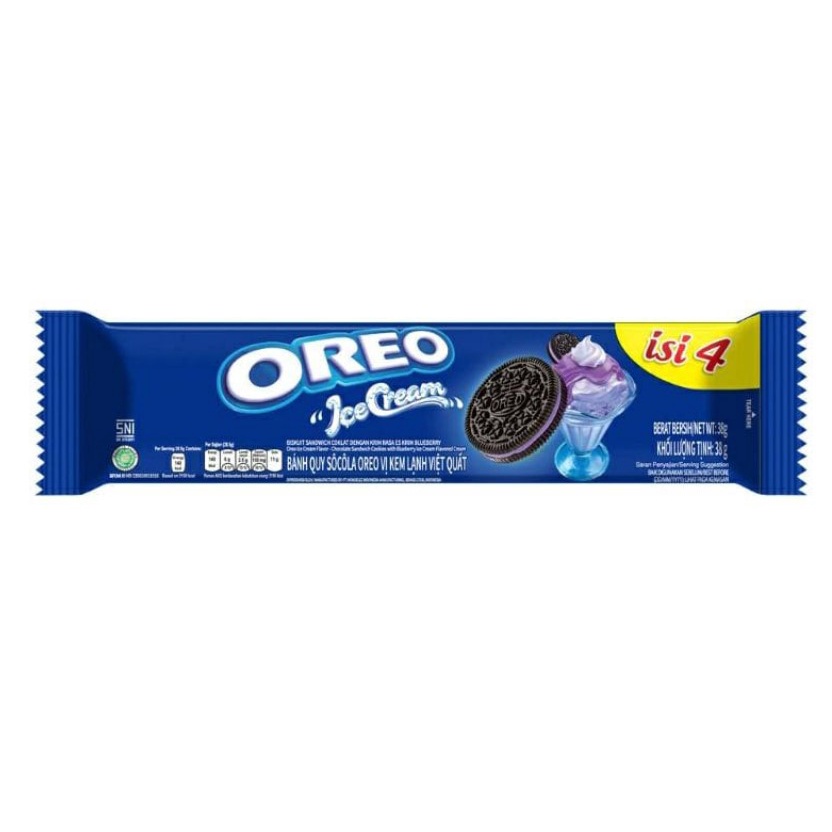 Jual Oreo Lup Vanilla 12 x 38gr - 1 box - ORIGINAL SNACK/REPACK/KILOAN ...