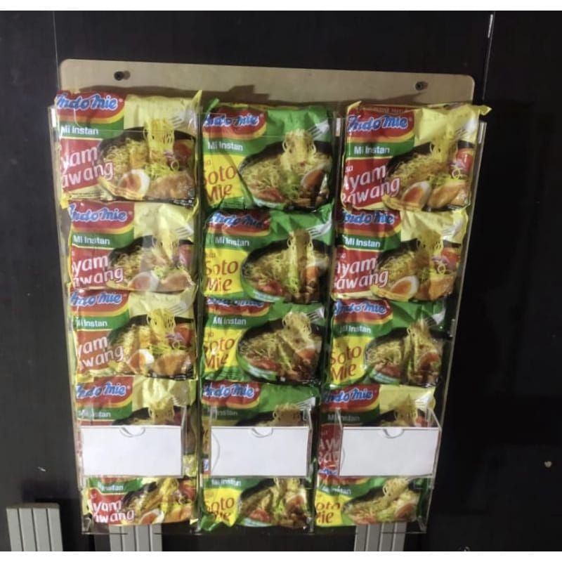 Jual rak akrilik Indomie/display Indomie | Shopee Indonesia