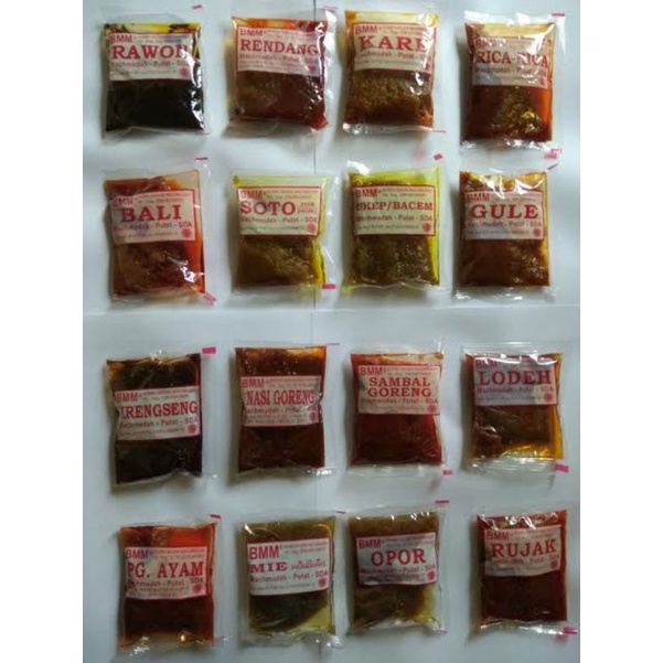 Jual Bumbu Masak Machmudah "BMM" Mahmuda Mahmudah Krengseng Gule Kare ...