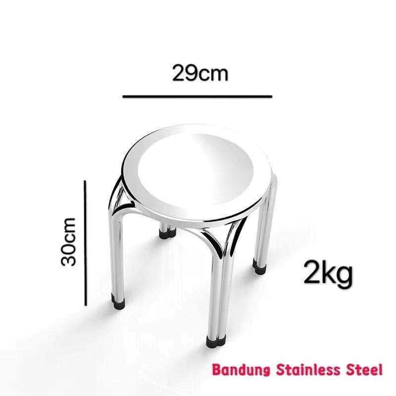 Jual Kursi Stainless Steel - Bangku Bakso Stainless - Kursi Bulat Anti ...