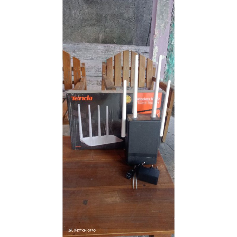 Jual router tenda f6 modif outdoor secend jarang di pake | Shopee Indonesia