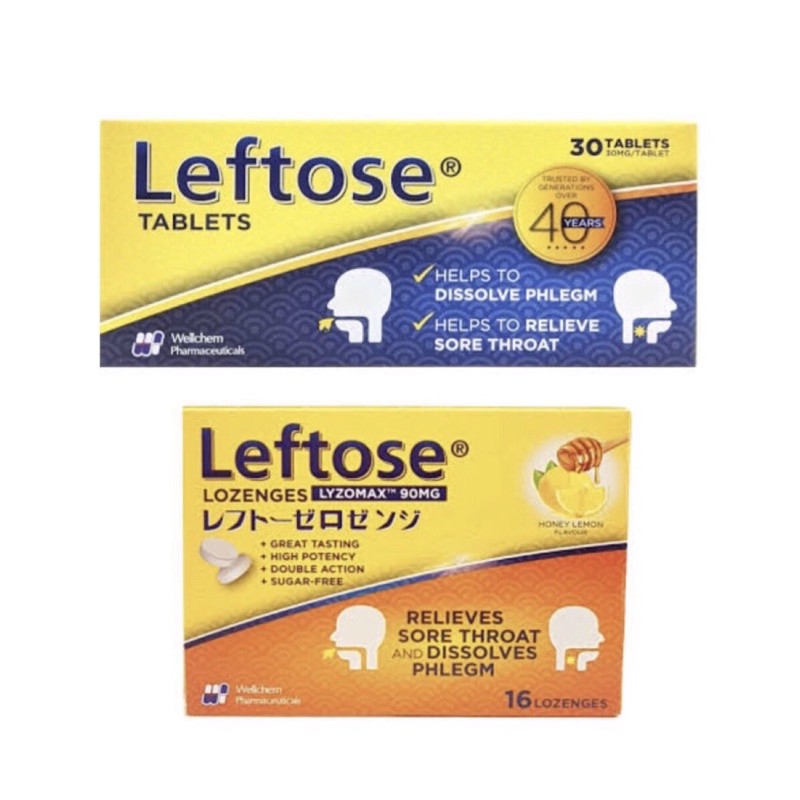 Jual leftose tablets lozenges | Shopee Indonesia