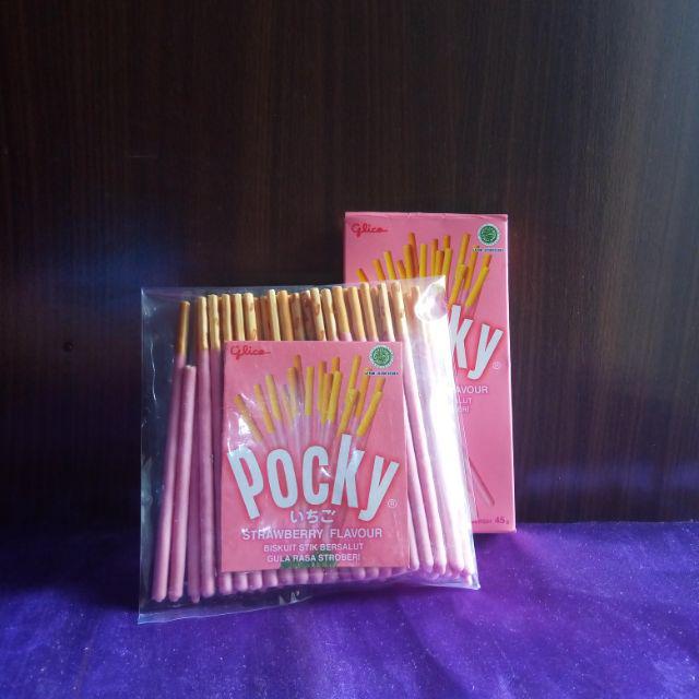 Jual TERMURAH POCKY 100g All Varian Rasa Snack Kiloan Branded Cemilan ...